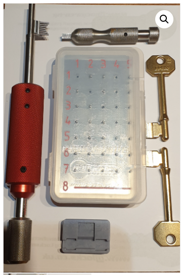 ERA Fortress, Strongbolt, Yale Pin & Cam pick/decoder | Locksmith Tools ...