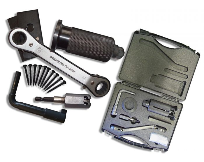 Complete Lock Puller Set with Screw Driving Adaptor and Euro Tool and ...